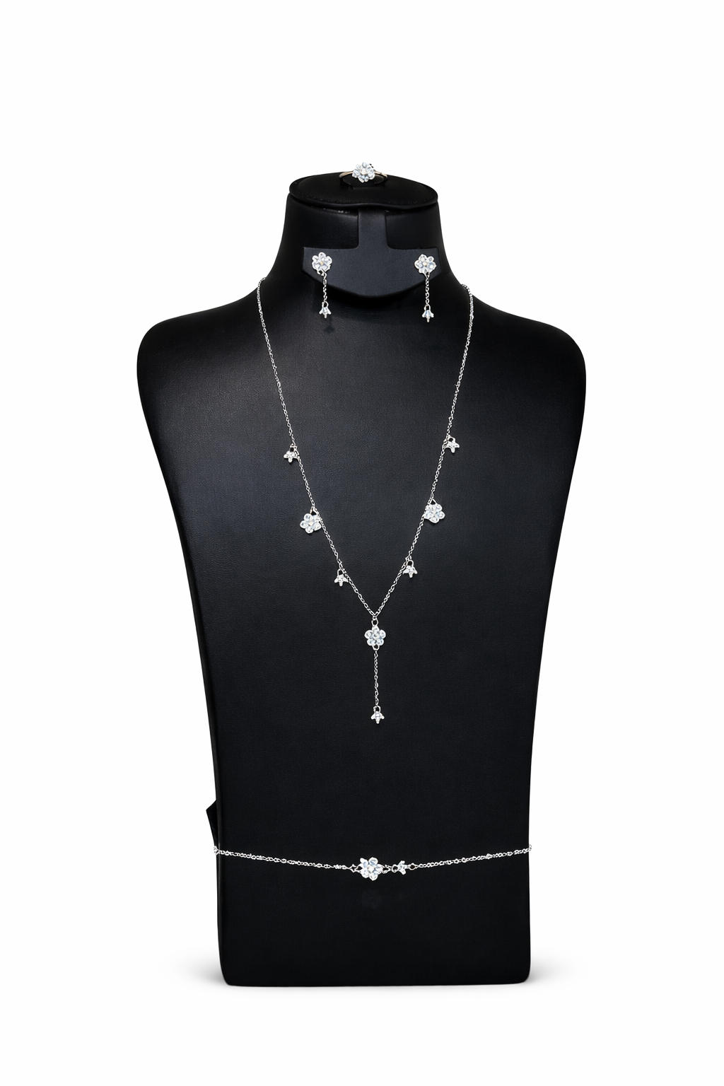 Signature Diamond Jewelry Set – AWAD SILVER JEWELLERY TRADING LLC